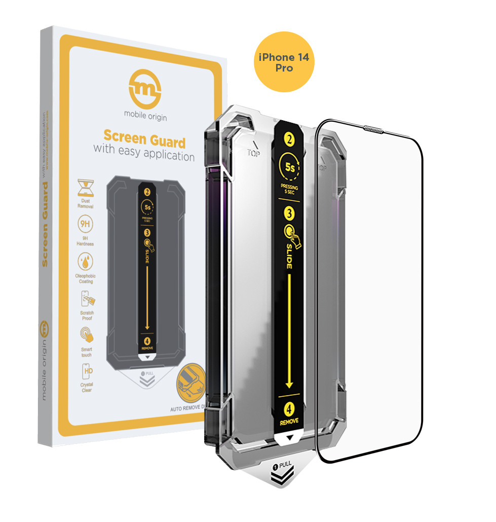 Screen Guard with easy application iPhone 14 & 13 Series | Mobile Origin