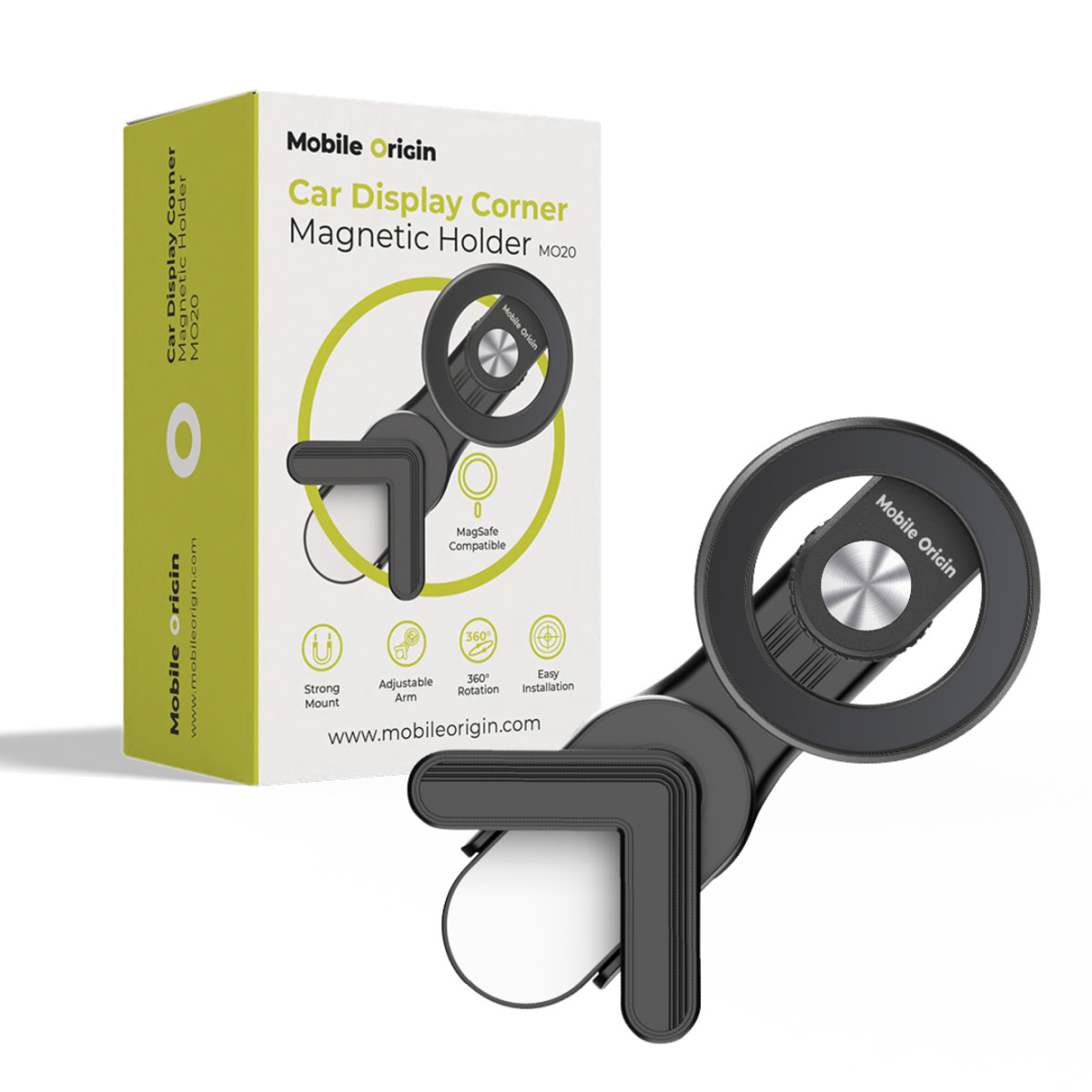 Car Display Corner Magnetic Holder MO20 | Mobile Origin